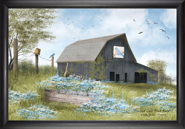 Bluebird Quilt Block Barn (Beechdale) - Our Country Hearts