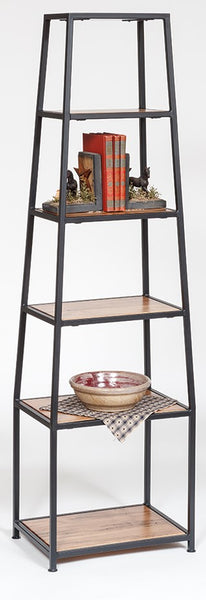 6-Tier Iron Bookcase (Wrought Iron #MH625) - Our Country Hearts